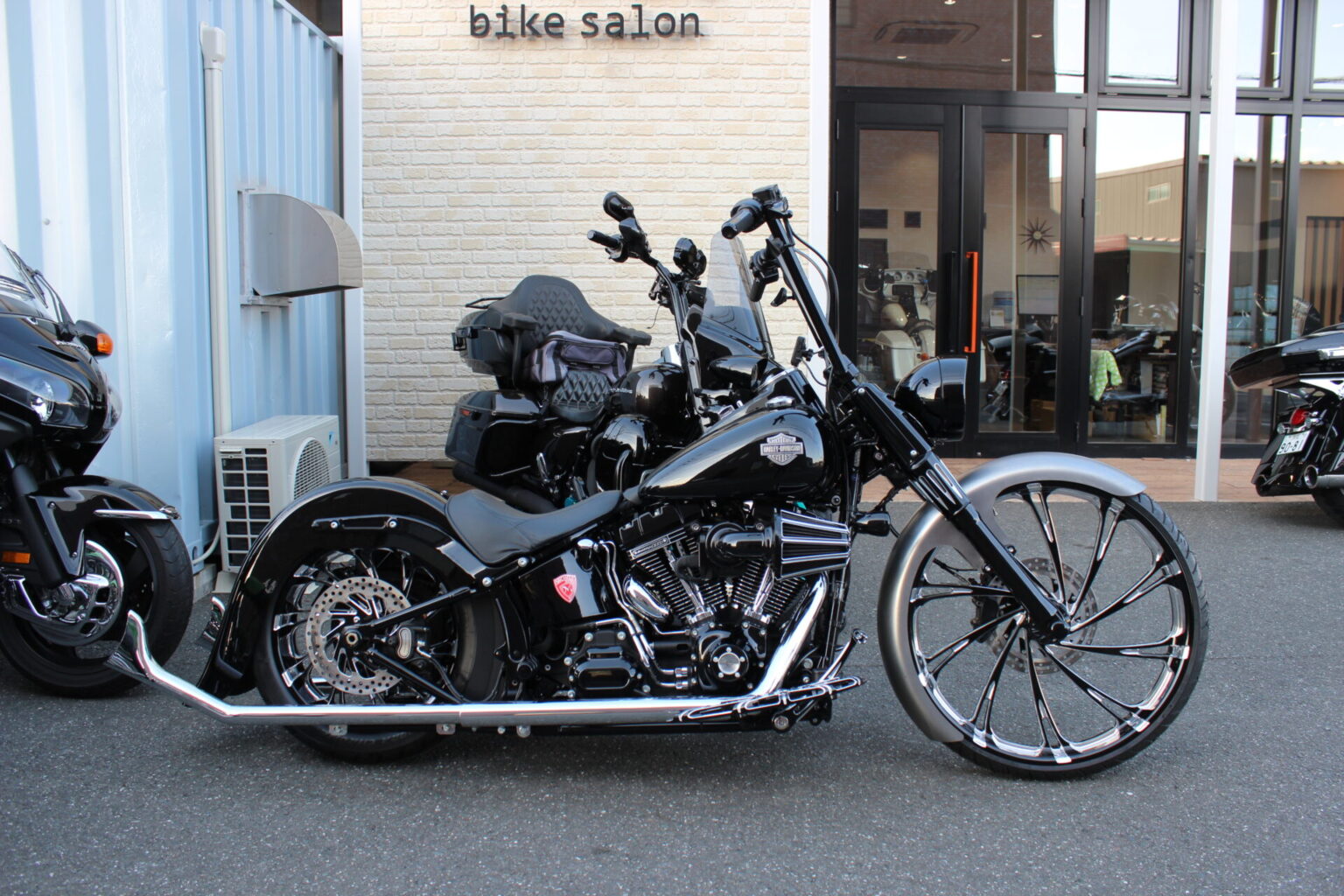 FLSS 26インチ作業進行中｜浜松市のハーレー専門ショップ、プライズバイクサロン-Prize bike salon